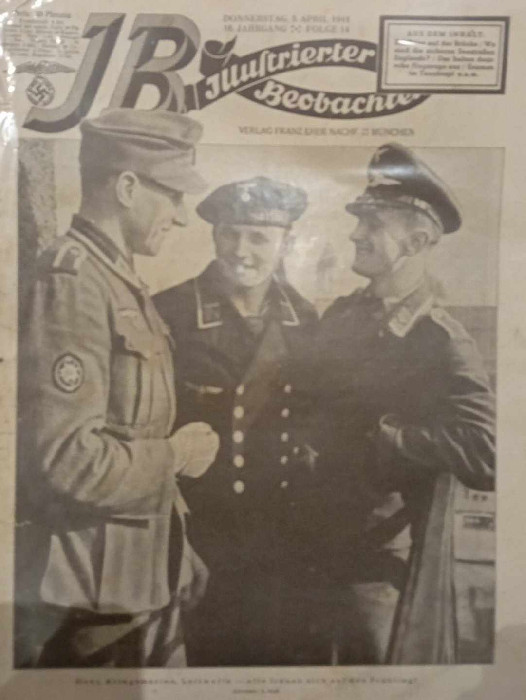 Illustrierter Beobachter NSDAP uitgave 1941 nr 14 / Heer gebirchtsjager ...