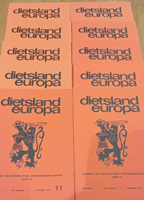 Dietsland Europa Were Di - jaargang 32 / 1987 - VOLLEDIG . :: Vlaams Historisch Archief