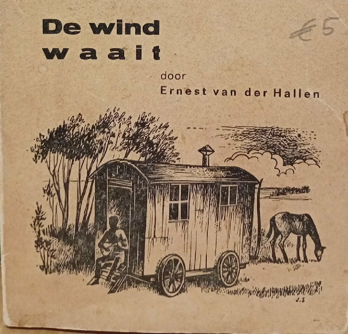 De wind waait door Ernest van der Hallen ( zeldzame klein formaat ...